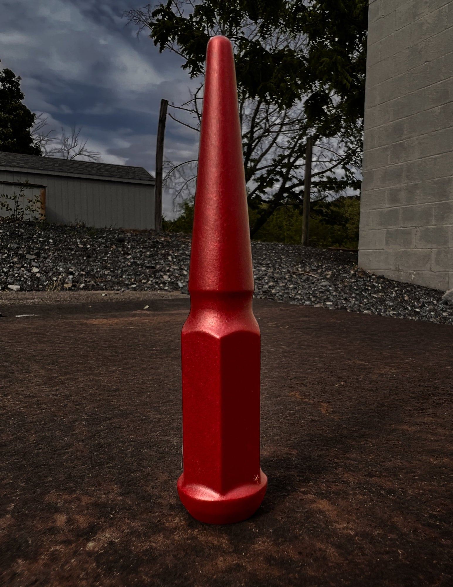 Rev Up Your Truck's Style with Matte Illusion Cherry Spike Lug Nuts – A ...