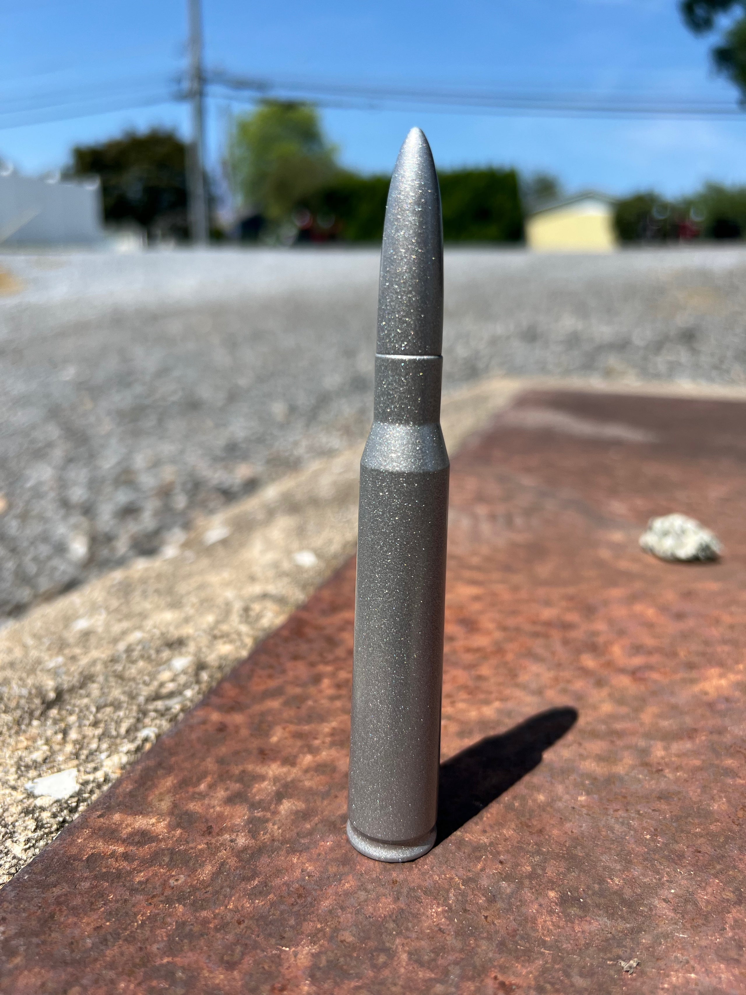 Metallic Silver Bullet Antenna | Powderwerx717