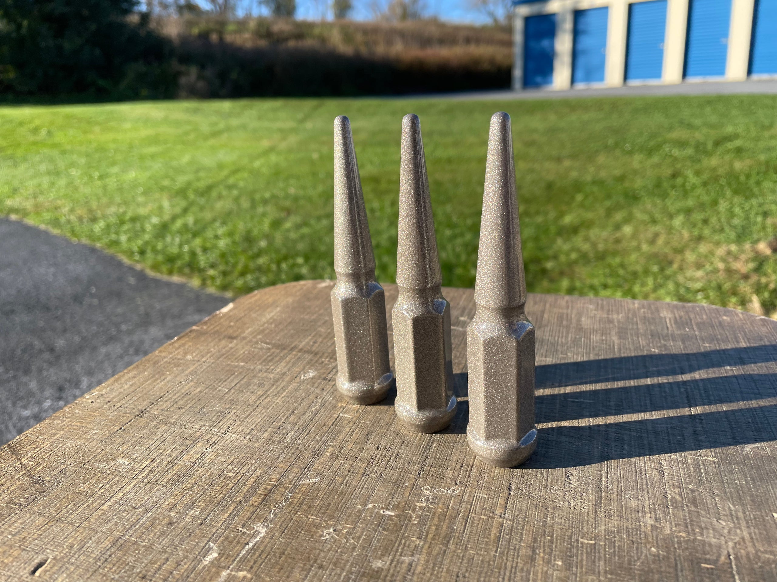 King Ranch Arizona Beige Spike Lug Nuts | Powderwerx717